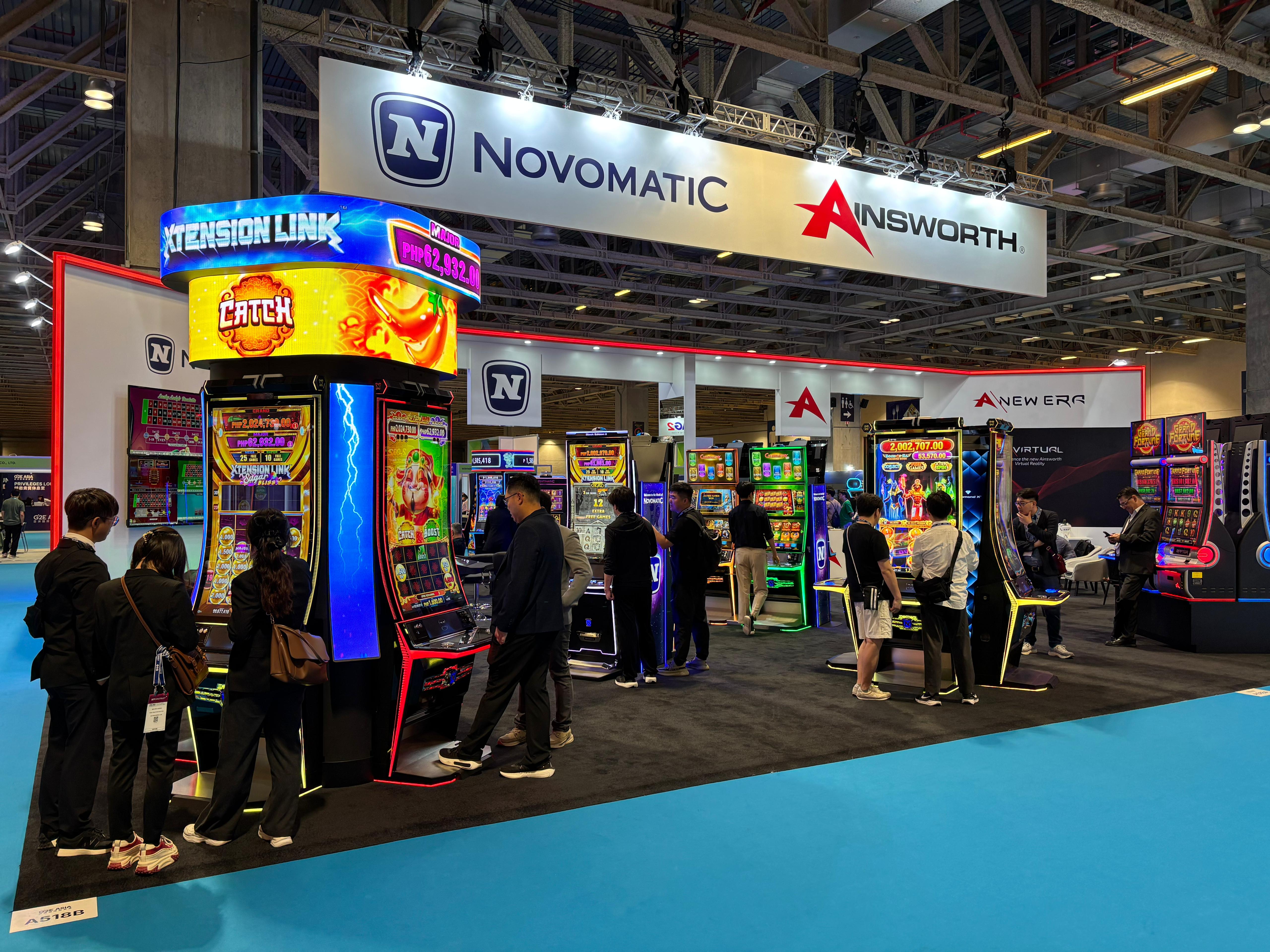 NOVOMATIC - NOVOMATIC feiert erfolgreichen Auftritt bei der G2E Asia 2025 in Macao